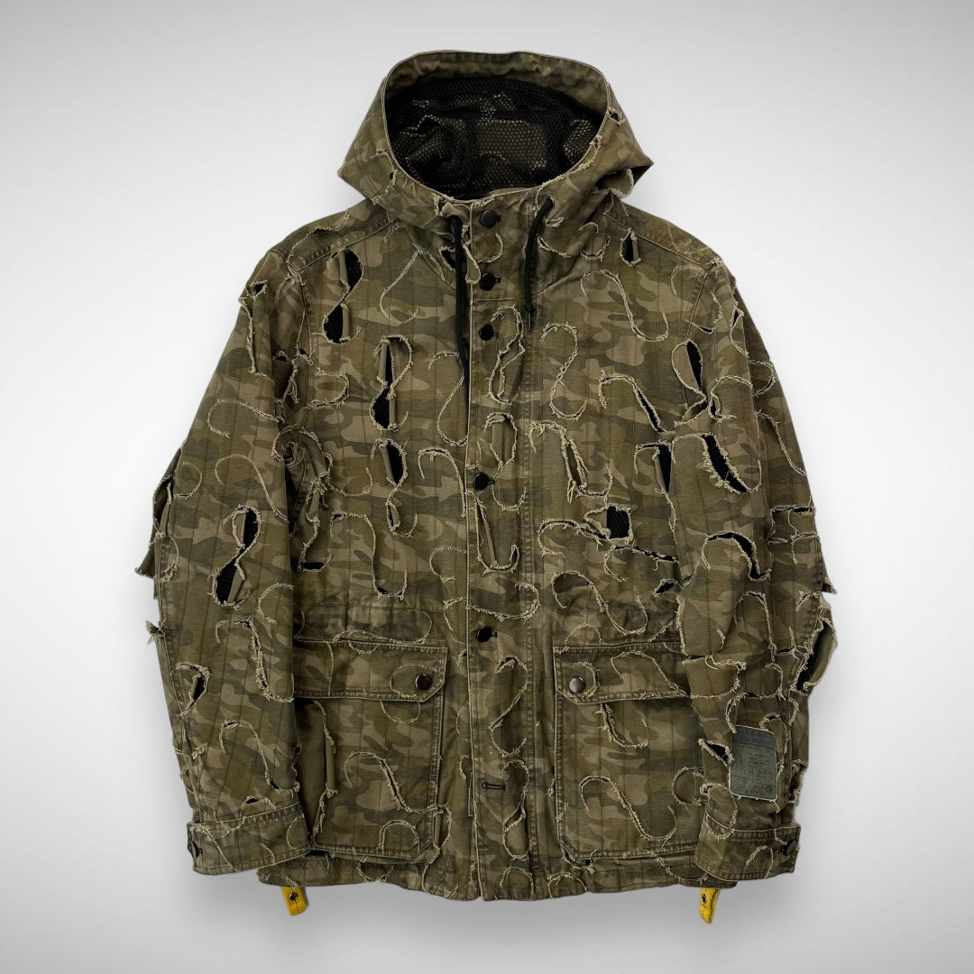 Diesel Laser Cut Camo Hooded Jacket (2010) – VILIS VINTAGE